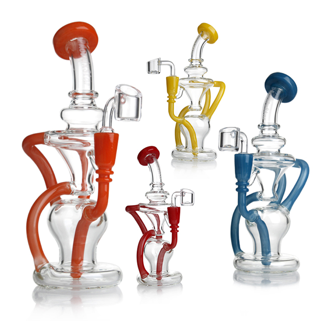 Phoenix Star American Color Rod Recycler Dab Rig 9 Inches PHX466