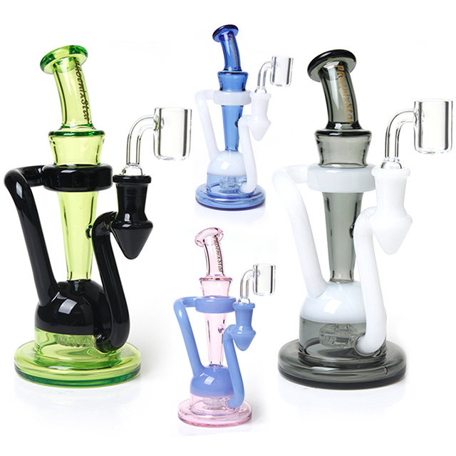 Phoenix Star 8.2 Inch Recycler Dab Rig Showerhead Perc