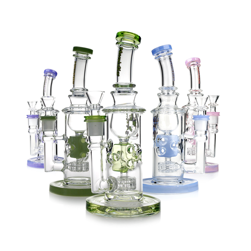 Phoenix Star 9.5 Inches Matrix perc Recycler Dab Rig