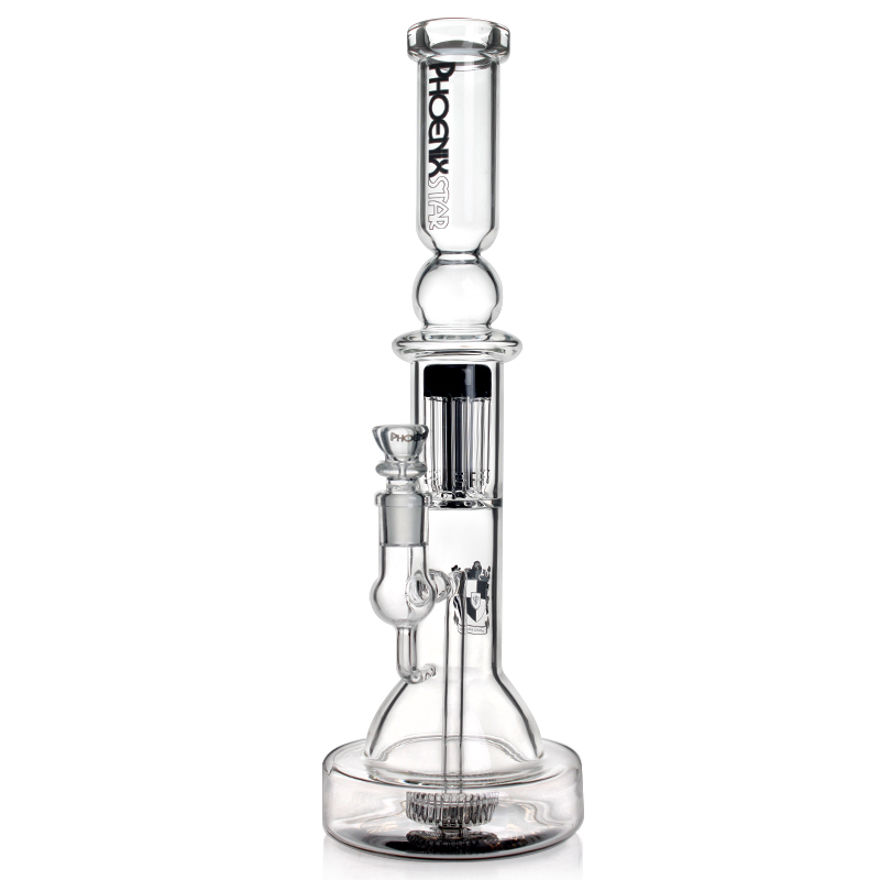 Phoenix Star 16.5 Inch Percolator Bong with 8 Arms Tree Perc and Matrix ...