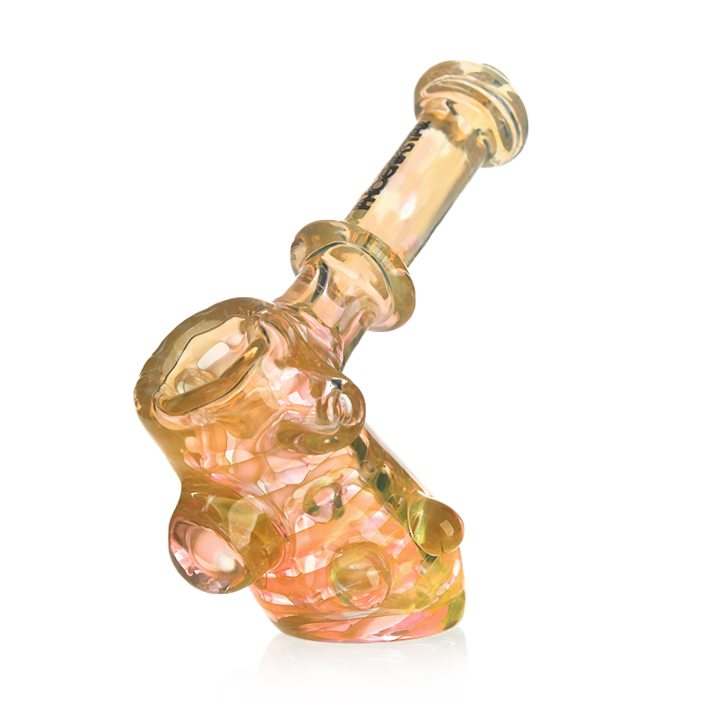 Phoenix Star Gold Fumed Hand Pipe 4.6"