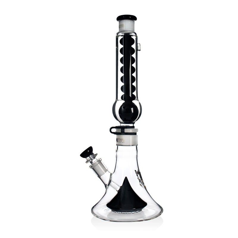 15" Freezable Glycerin Beaker Glass Bong Modular Design with Showerhead ...
