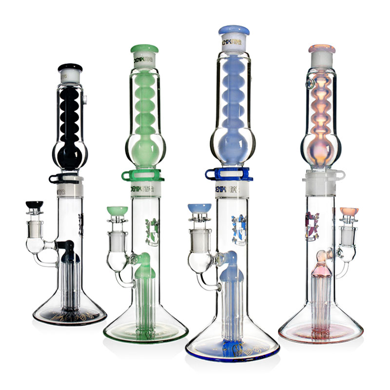 16" Freezable Glycerin Beaker Glass Bong Waterpipe with 8-arm Tree Perc | PhoenixStar