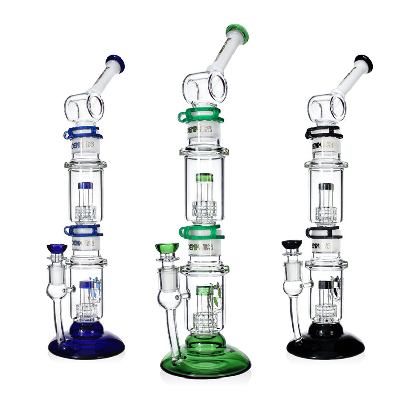 18-inch Dual Matrix Perc Bubbler Detachable Design for Sale ...