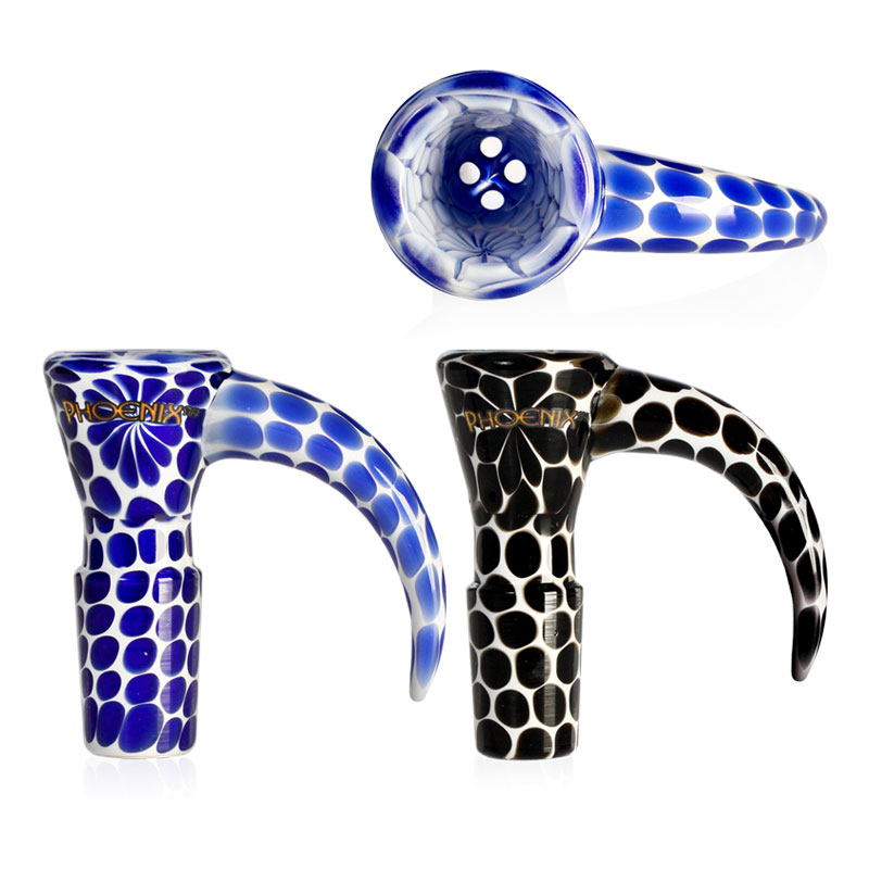 18mm Bong Bowl With Horn Handle and 4-Hole Screen for Sale | Phoenix ...